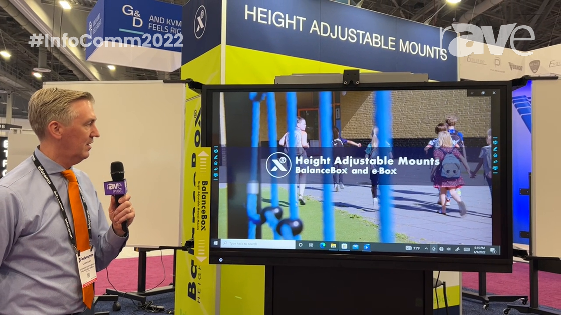 InfoComm 2022: Height Adjustable Mounts Shows Off the BalanceBox 650 ...