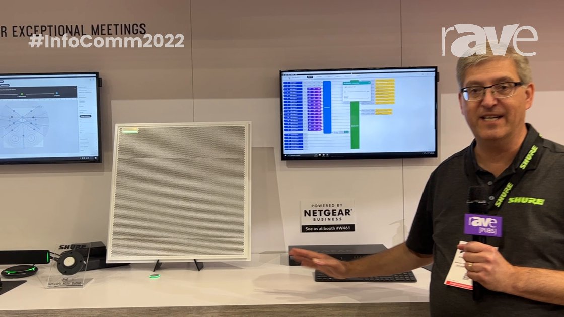 InfoComm 2022: Shure Debuts MXA920 Ceiling Array Microphone, Updated ...