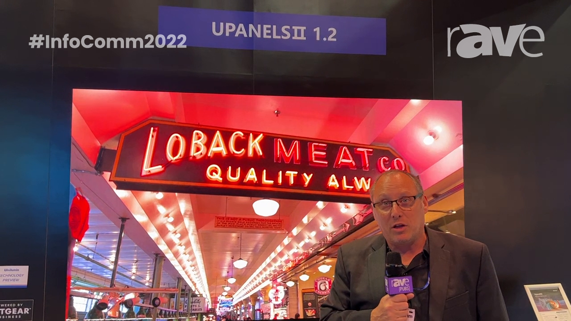 InfoComm 2022: Unilumin Introduces UpanelSII 1.2 LED Display Driven by ...
