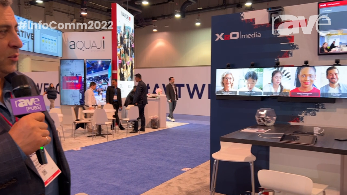 InfoComm 2022: X2O Media Demos the OneRoom Collaboration Solution – rAVe [PUBS]