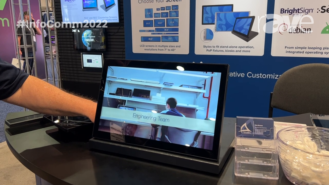 InfoComm 2022: Bluefin International Intros 15.6-Inch Tabletop Signage ...