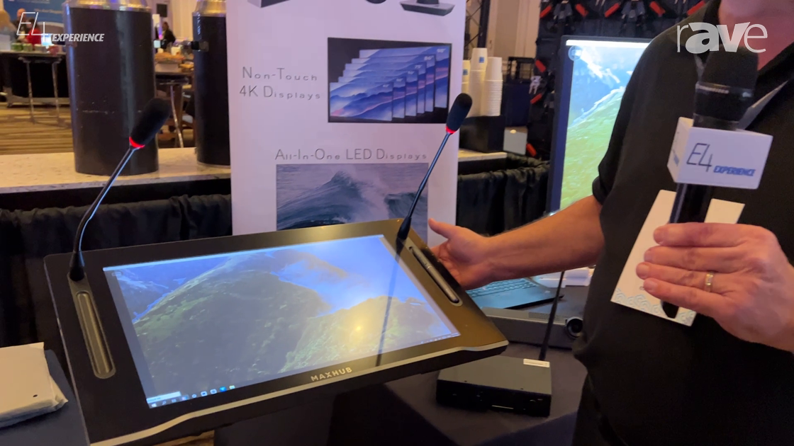 E4 Experience: Maxhub Demos Smart Lectern with Integrated PC ...