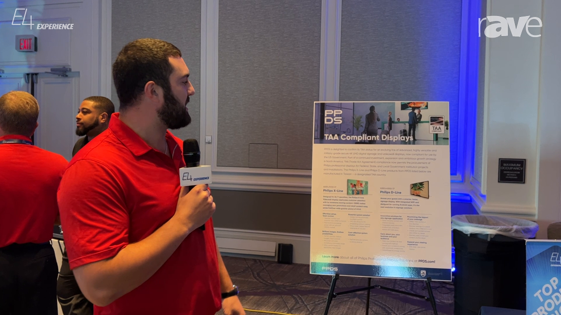 E4 Experience: Philips Displays Talks About New TAA Compliant Displays ...