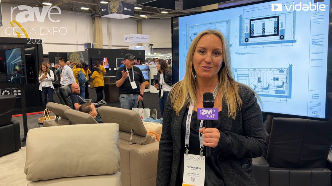 CEDIA Expo 22: CinemaTech Presents Popular Valentino Theater Seat With ...