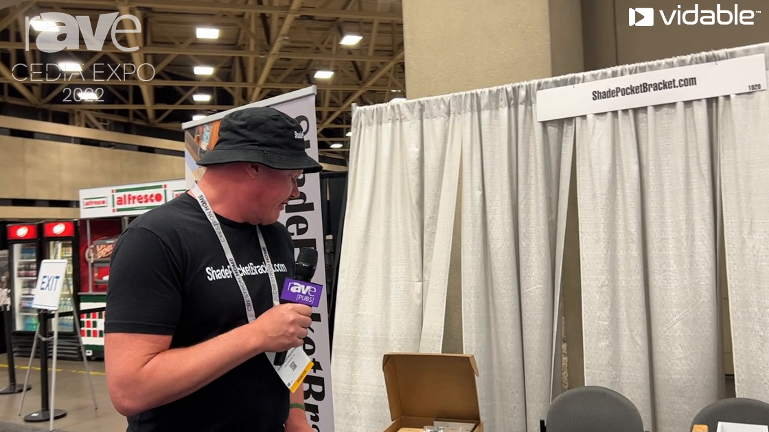 CEDIA Expo 22: ShadePocketBracket Shows How Its Bracket Makes Shade ...