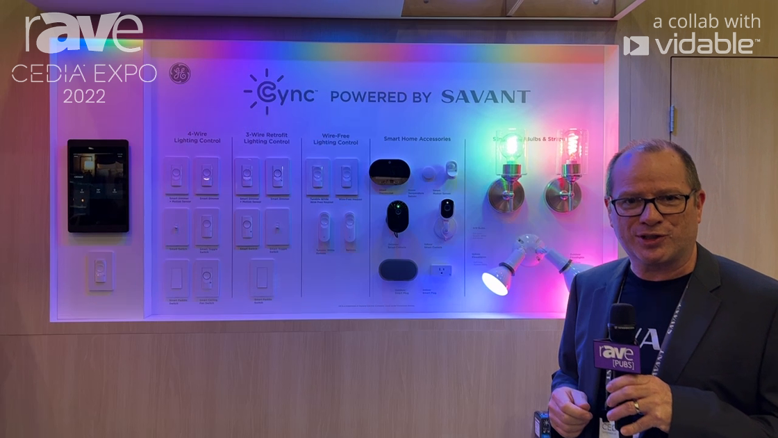 CEDIA Expo 22: Savant Exhibits Cync Line of Smart Home Solutions ...