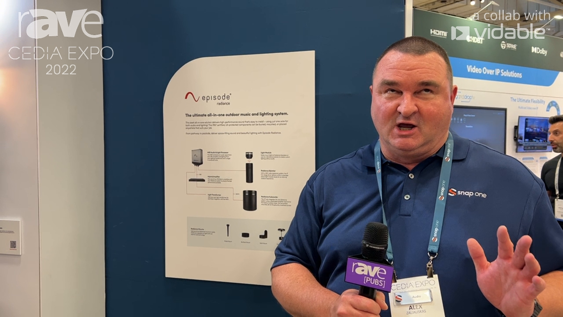 CEDIA Expo 22: Snap One Features Episode Radiance All-In-One Outdoor ...