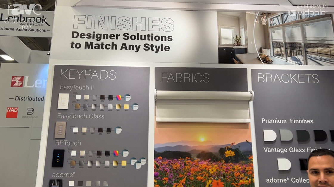 CEDIA Expo 22: Legrand AV Highlights Line of Keypads, Endcaps and Shade Matching Customizations ...
