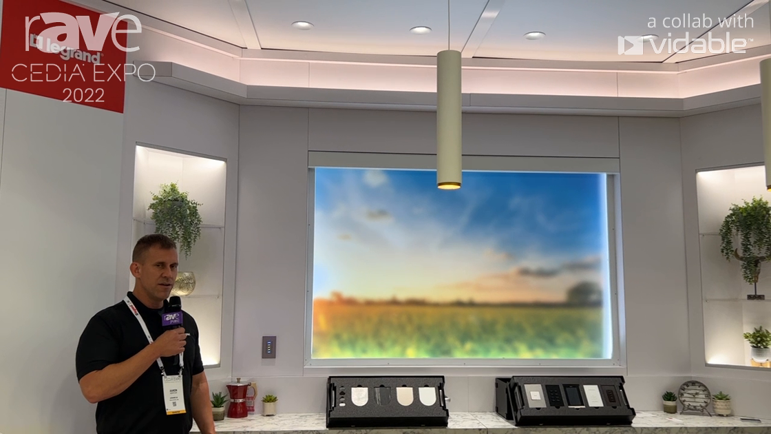 CEDIA Expo 22: Legrand AV Demos Vantage LHUMAN Shading and Lighting All-In-One Control Solution ...