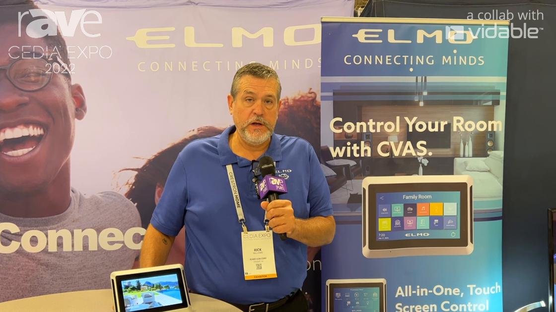 CEDIA Expo 22: ELMO Explains CVAS Android-Based Single-Room Control ...