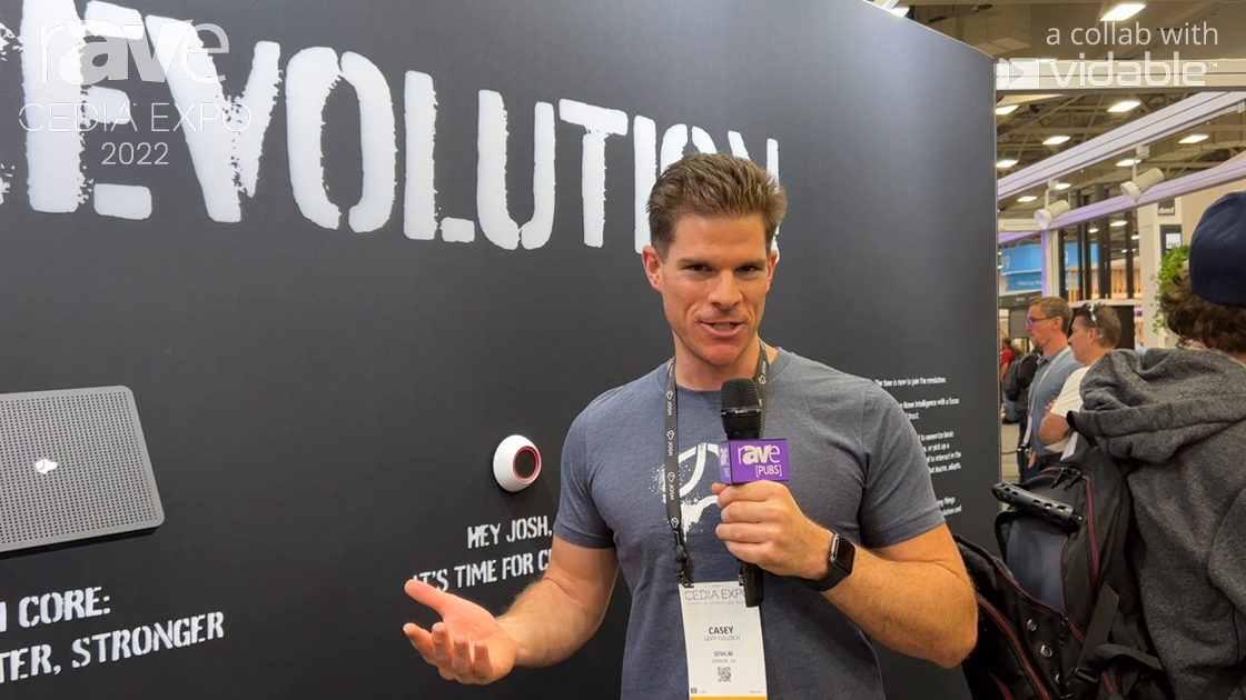 CEDIA Expo 22: Josh.ai Shows Josh Micro Intelligent Far-field Microphone/Speaker for Voice ...