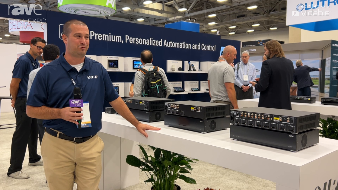 CEDIA Expo 22: URC Shows AVB-Based HDA Audio Amplifiers, Including HDA ...