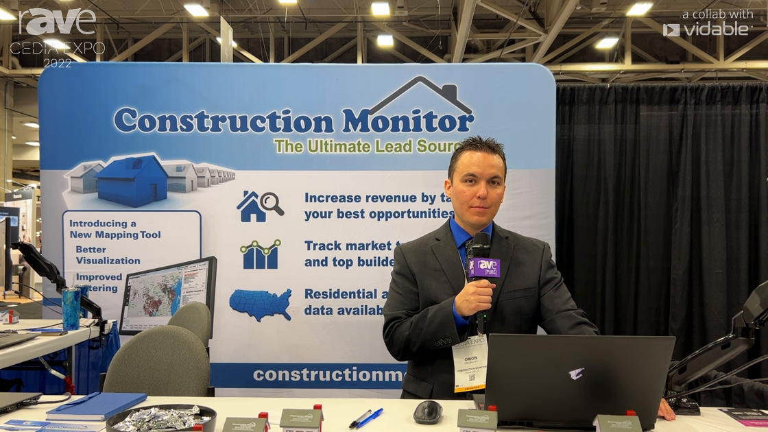 CEDIA Expo 22: Construction Monitor Features SaaS Platform for Integrator Lead Sourcing – rAVe ...