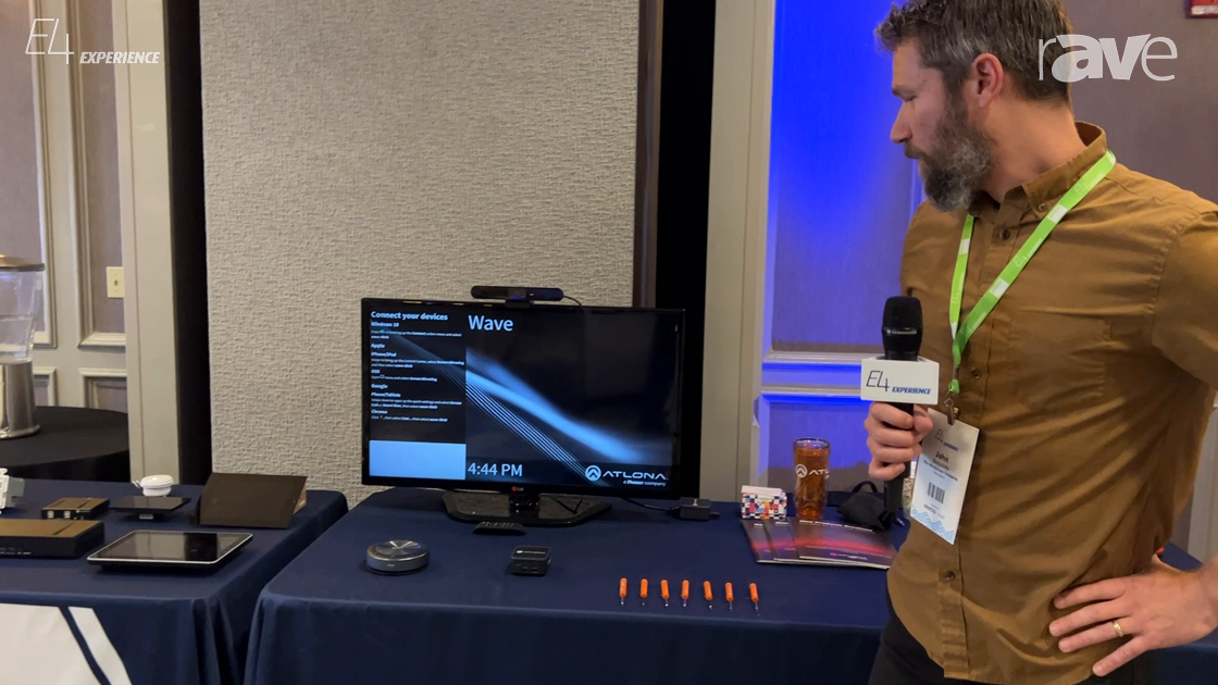 E4 Experience: Atlona Showcases AT-WAVE-101 Wireless Presentation ...