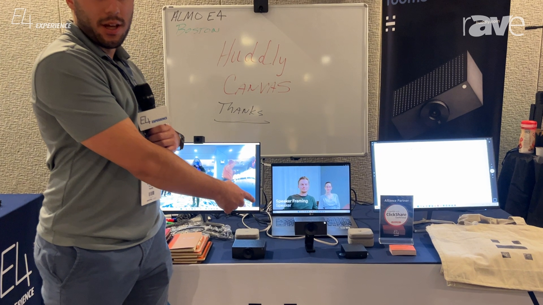 E4 Experience: Huddly Highlights L1 Camera with Speaker Framing for ...