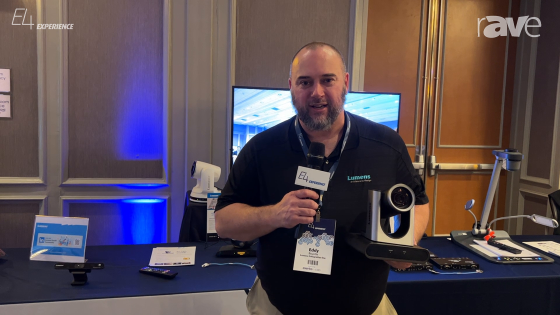 E4 Experience: Lumens Highlights VC-R30 Full HD IP PTZ Camera with SDI ...