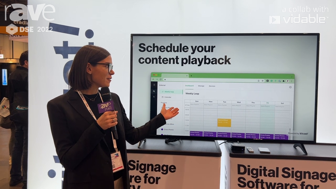 DSE 2022: Kitcast Highlights App-Based Digital Signage Software for ...
