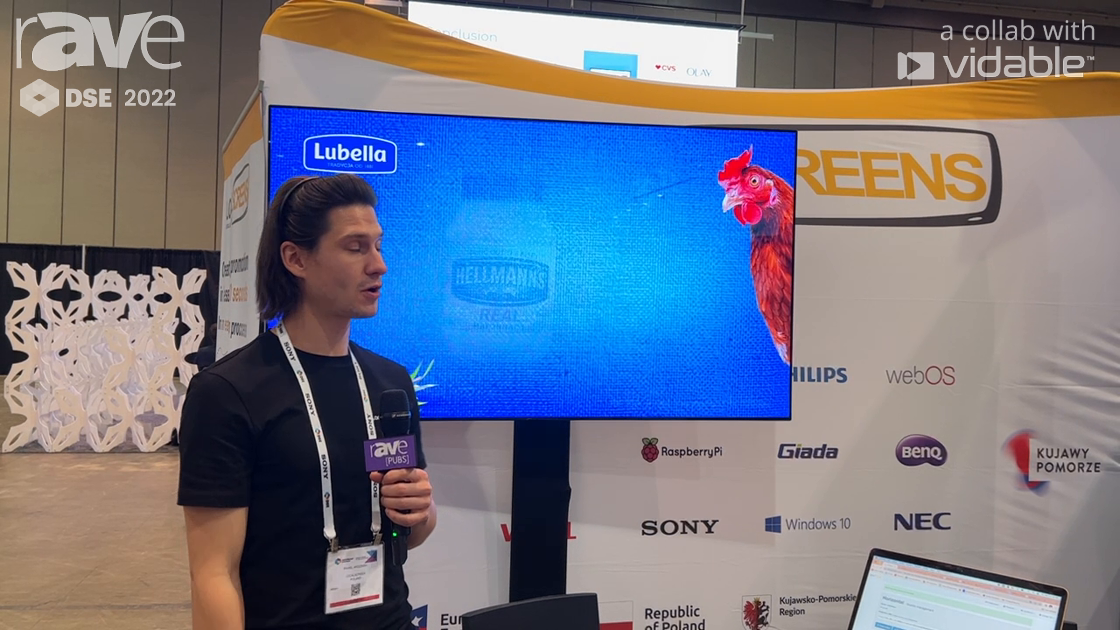 DSE 2022: LocalScreen Demos CMS for Digital Signage Ads Without IT or Graphic Design Support ...