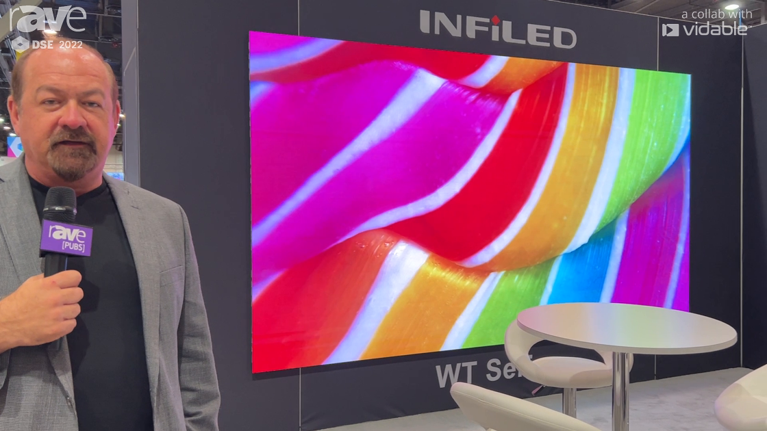 DSE 2022: INFiLED Presents Its WT Wall Touch Series .9 mm COB dvLED ...