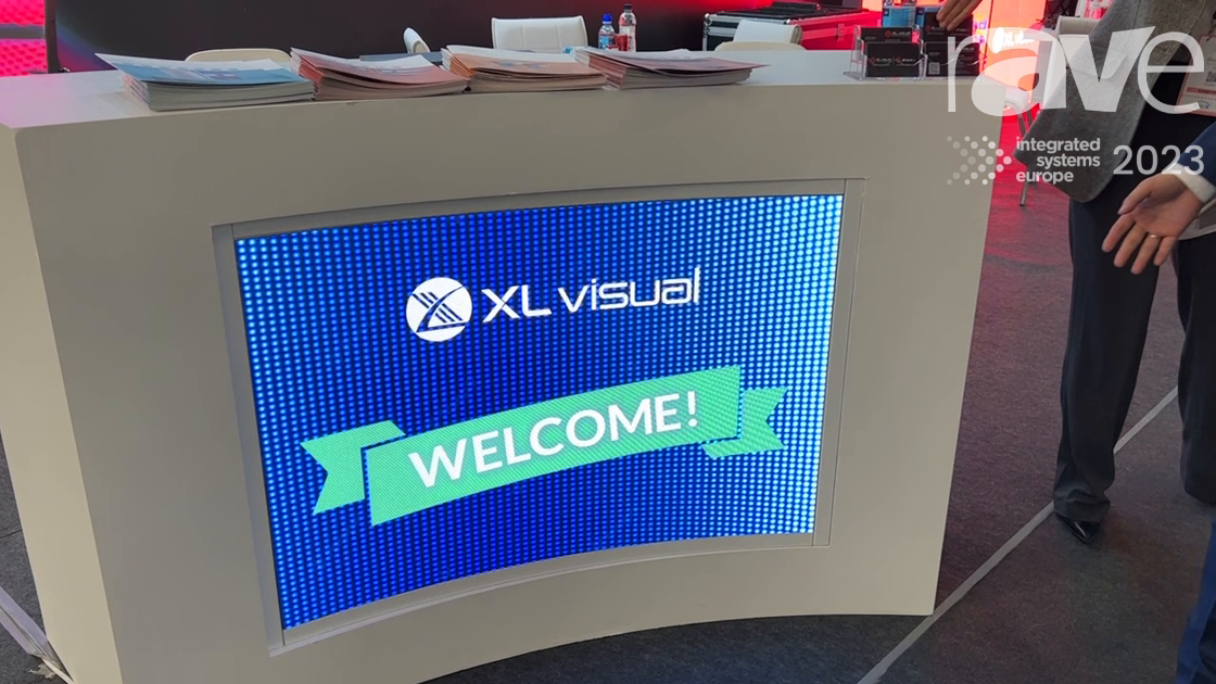 ISE 2023: XL Visual Demos iSoft Series Indoor Flexible LED Display – rAVe [PUBS]