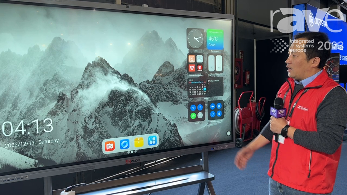 ISE 2023: JCVISION Technology Details JC Hub Smart Board – rAVe [PUBS]