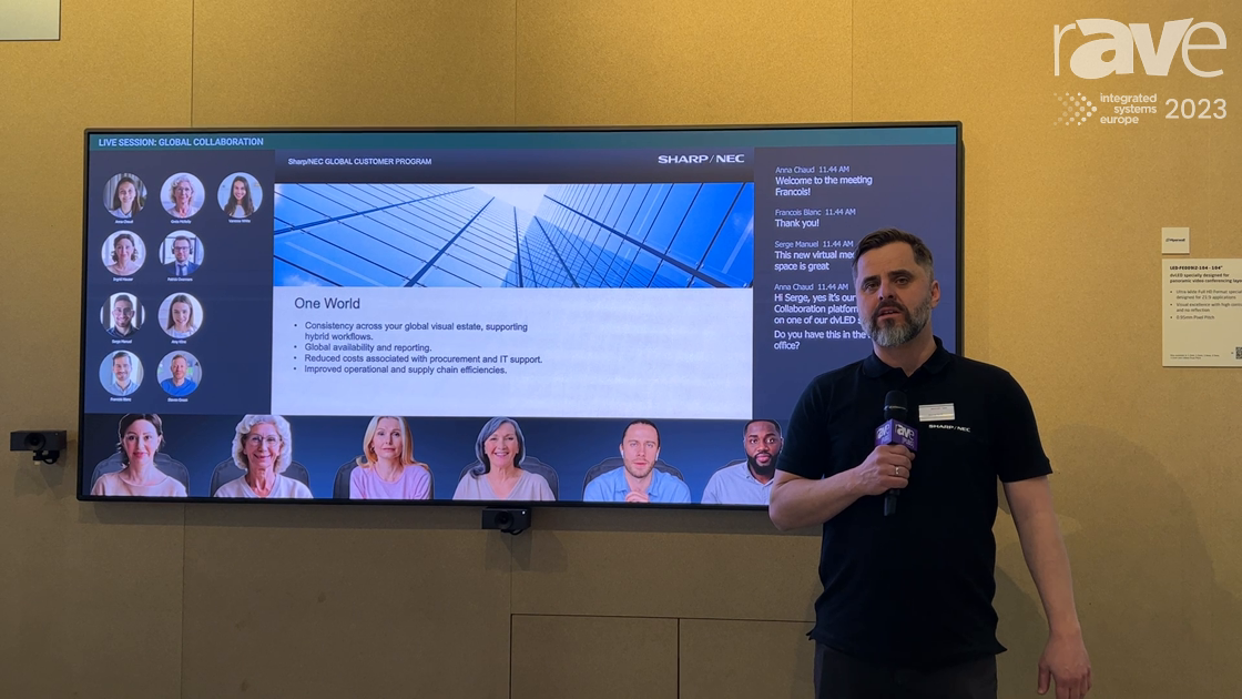 ISE 2023: Sharp/NEC Shows 0.9mm dvLED in 21:9 Aspect Ratio for ...