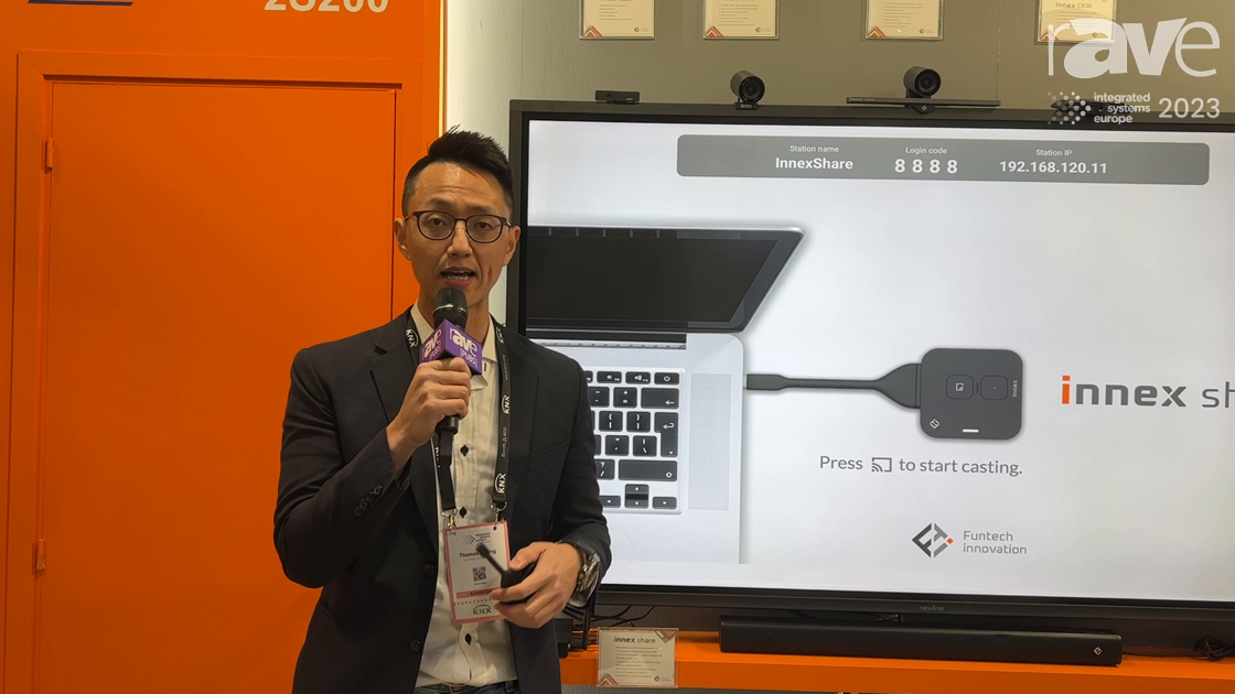 ISE 2023: Funtech Features Innovation innex share, a USB-C Wireless ...