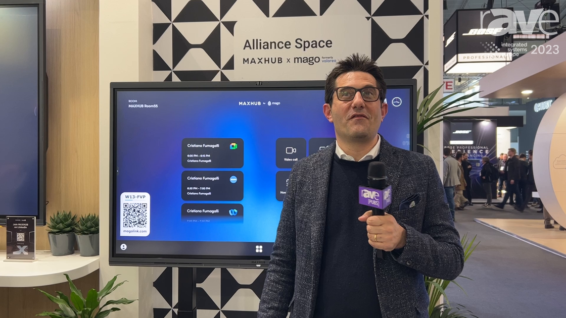 ISE 2023: Mago Demos Its UCC Meeting Room Software on MAXHUB All-in-One ...