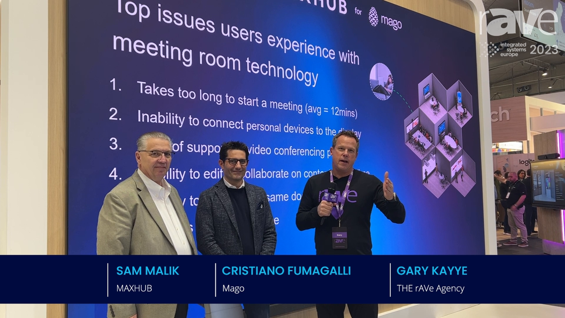 ISE 2023: Gary Kayye Talks to Sam Malik of MAXHUB and Cristiano ...