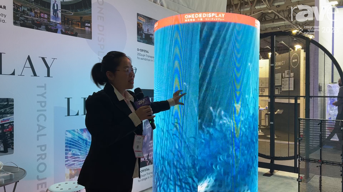 ISE 2023: One Display Demos Soft GOB Flexible dvLED Screen – rAVe [PUBS]