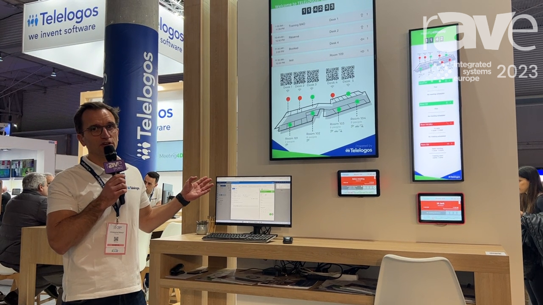 ISE 2023: Telelogos Shows Workspace Management and Booking Solution ...