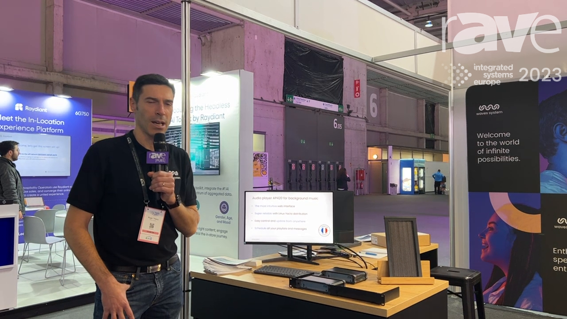 ISE 2023: Waves System Showcases the AP420 Audio Player with Web ...