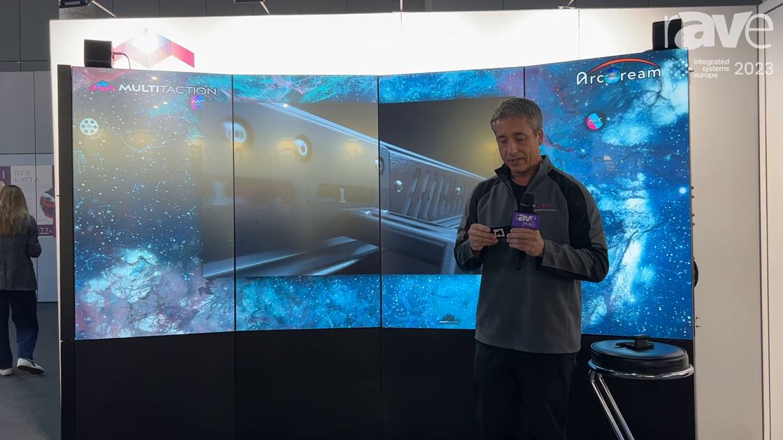 ISE 2023: MultiTaction Shows Off Decca LCD Touch Video Wall Display ...