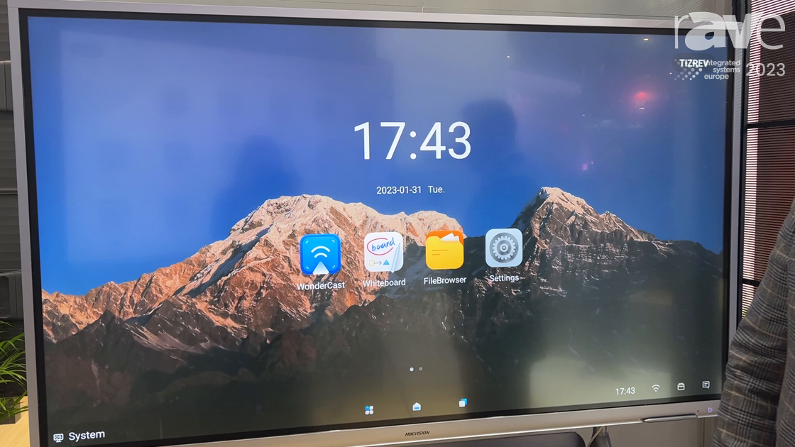 ISE 2023: HIKVISION Discusses Interactive Flat Panel Range, Available ...