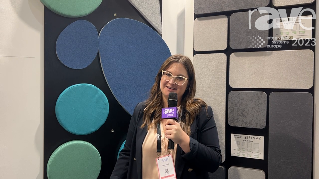 ISE 2023: Isinac Shows Us Line of Wall-Mounted Acoustic Absorbent ...