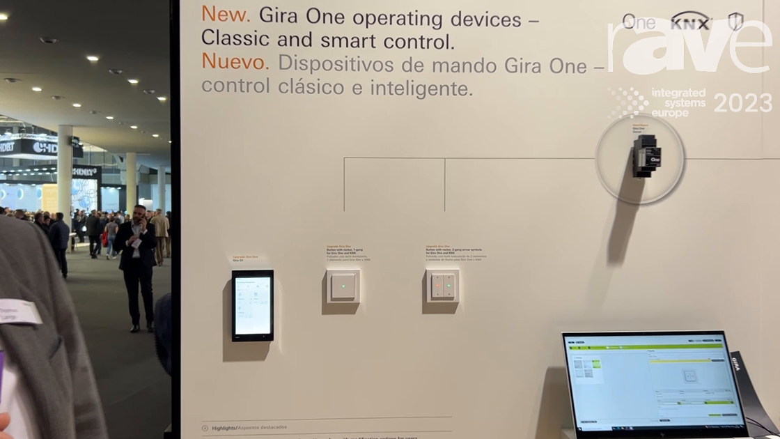 ISE 2023: Gira Features New Gira One Smart Home System – rAVe [PUBS]