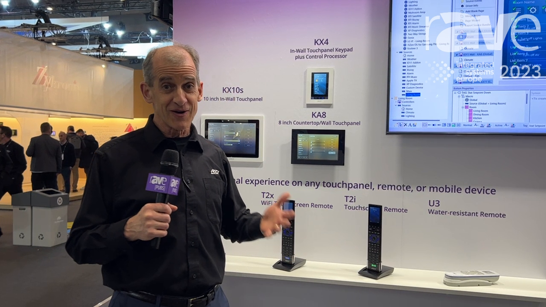 ISE 2023: RTI Features New KX4 In-Wall Touch Panel with Built-In Control Processor – rAVe [PUBS]