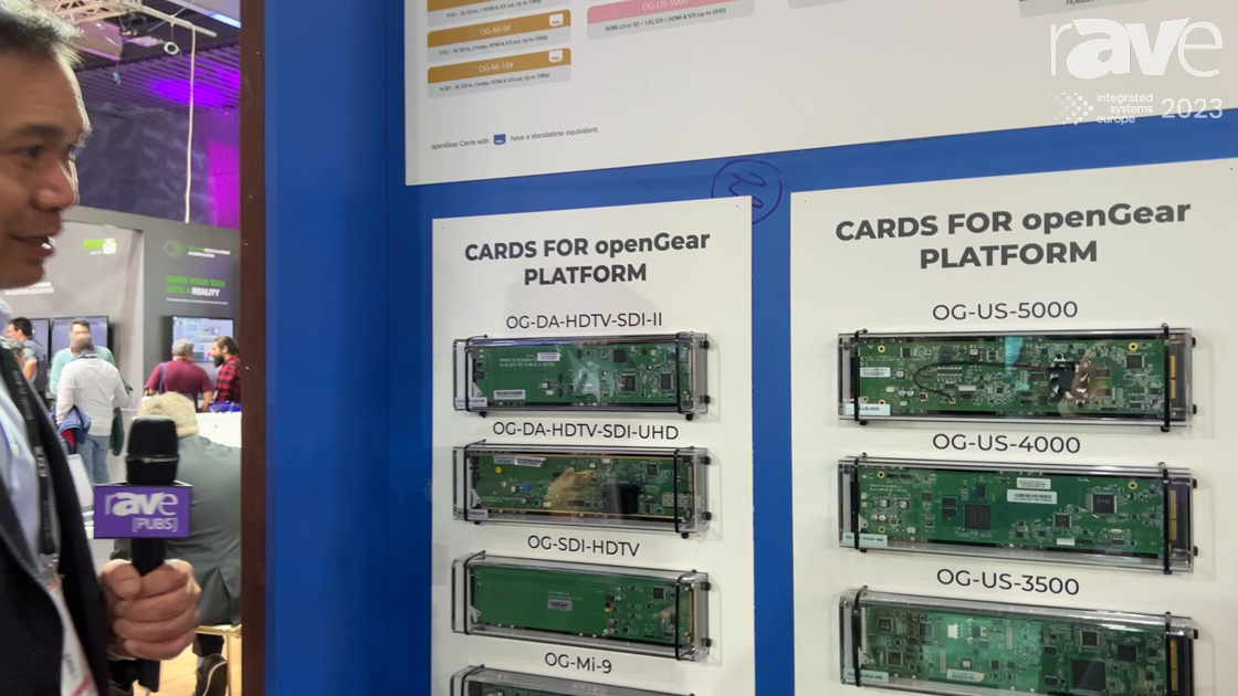 ISE 2023: Apantac Explains Range of openGear Platform Cards, Including ...
