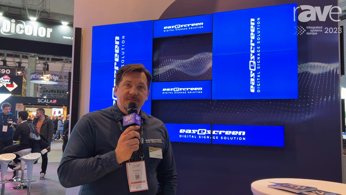 ISE 2023: easescreen Shows Off Video Wall Digital Signage Solution With GPU Rendering – rAVe [PUBS]