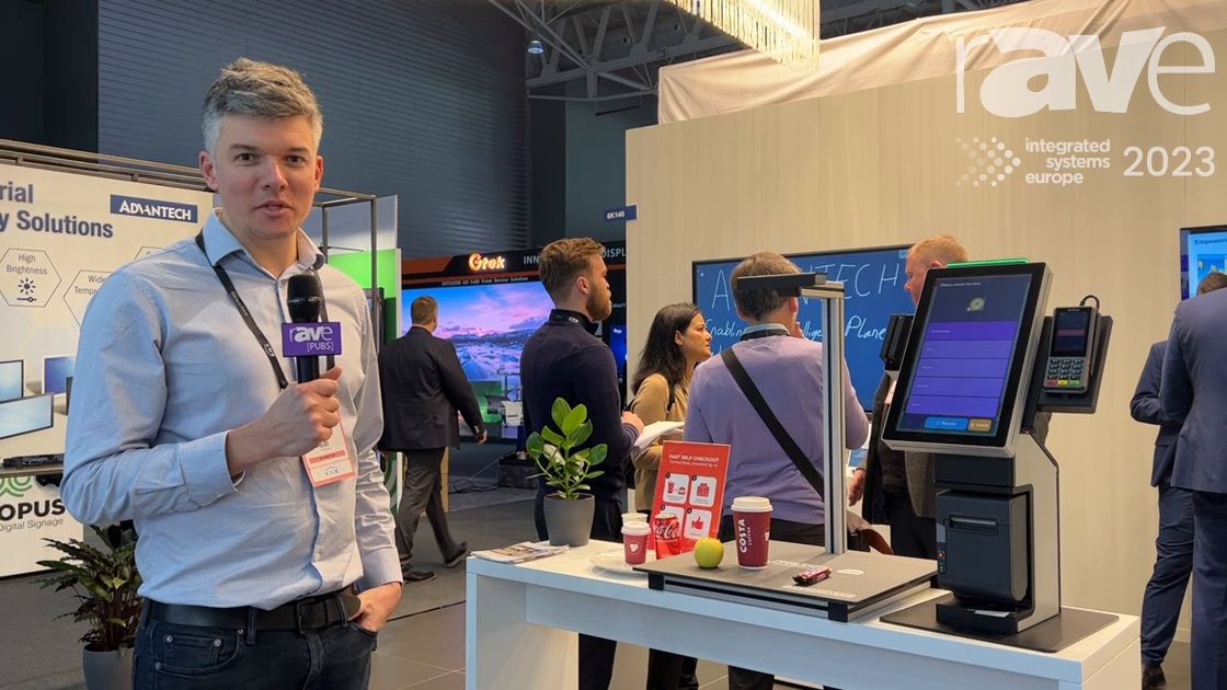 ISE 2023: Advantech Demos Autocanteen AI-Powered Self-Checkout Solution – rAVe [PUBS]