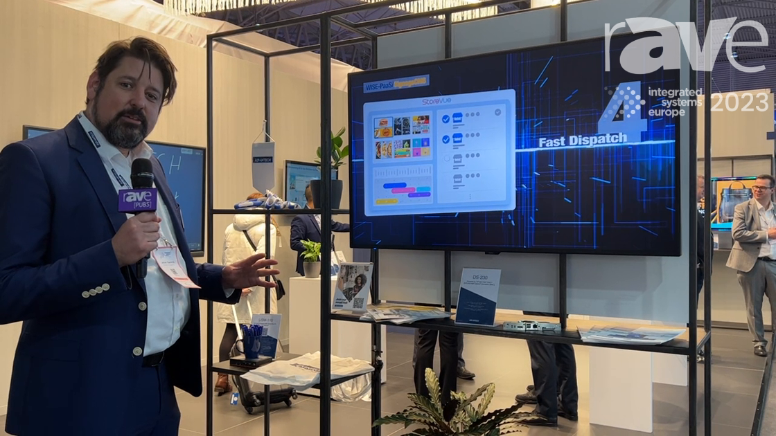 ISE 2023: Advantech Talks About DS-230 Digital Signage Display Module – rAVe [PUBS]