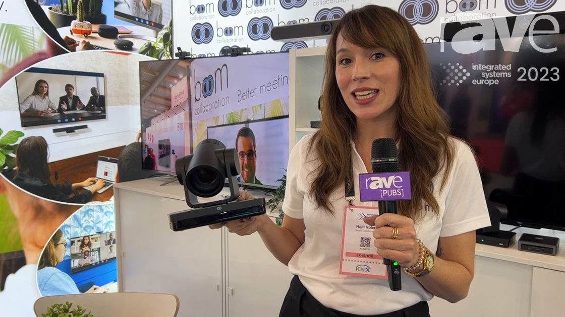 ISE 2023: Boom Collaboration Shows Magna PTZ Camera With 26x Zoom ...