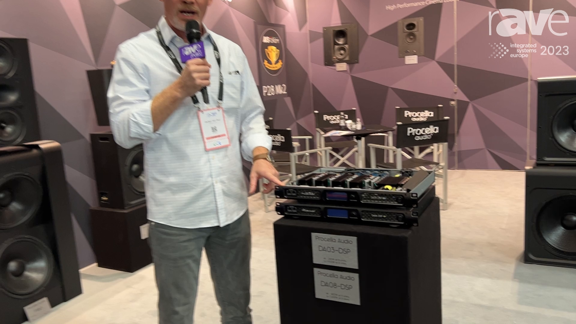 ISE 2023: Procella Audio Introduces DA03-DSP and DA08-DSP Amplifiers ...