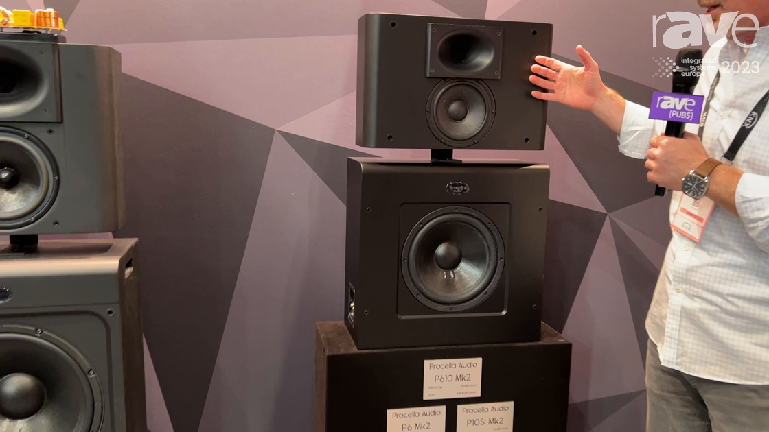 ISE 2023: Procella Audio Intros P610 Mk2 Loudspeaker System, P18Si ...
