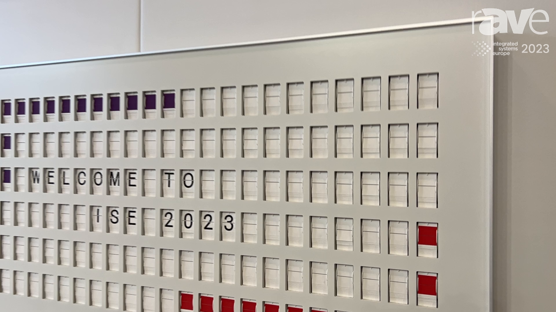 ISE 2023: Vestaboard Shows Spinning-Flap-Style Smart Messaging Display ...