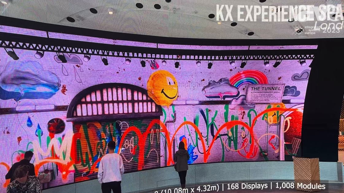 ISE 2023: Peerless-AV Shows Off SEAMLESS Bespoke Curved dvLED Video ...