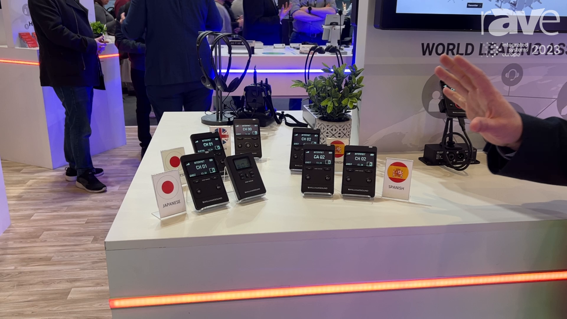 ISE 2023: Williams AV Explains Digi-WAVE Portable Wireless ...