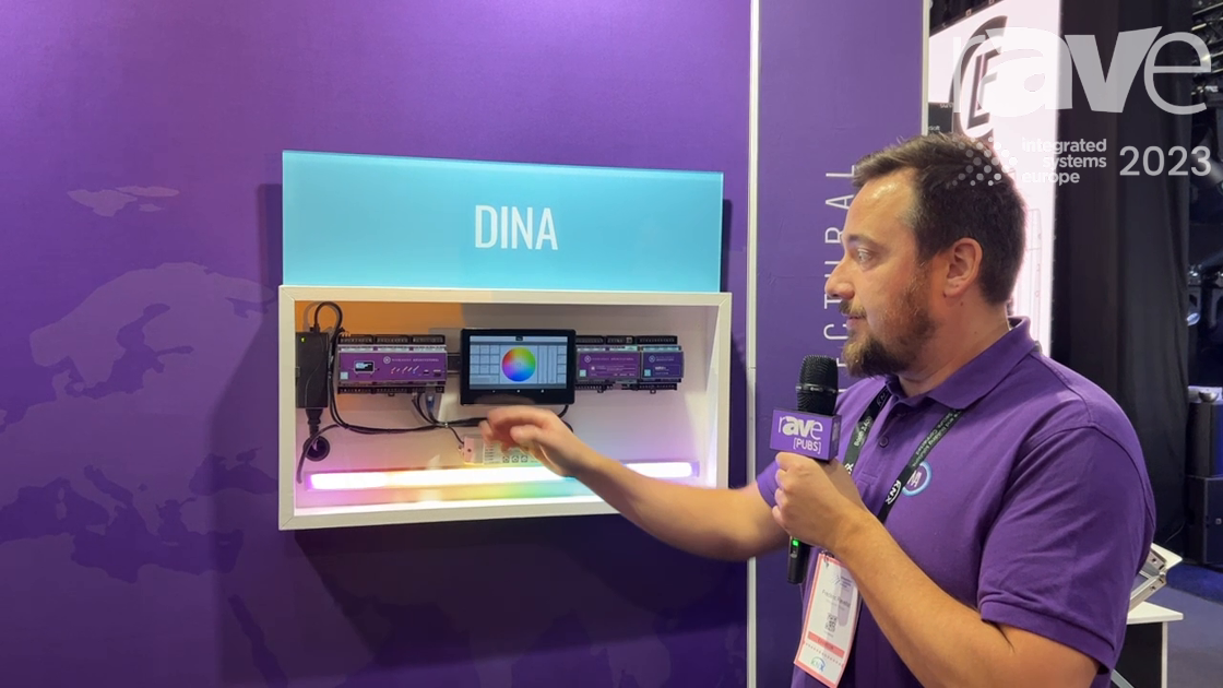 ISE 2023: Nicolaudie Group Explains DINA Range of Lighting Controllers – rAVe [PUBS]