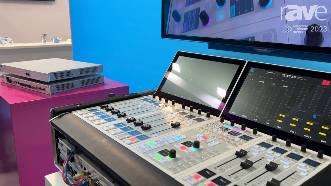 ISE 2023: Lawo Shows Off the Modular Diamond News Radio Console for ...
