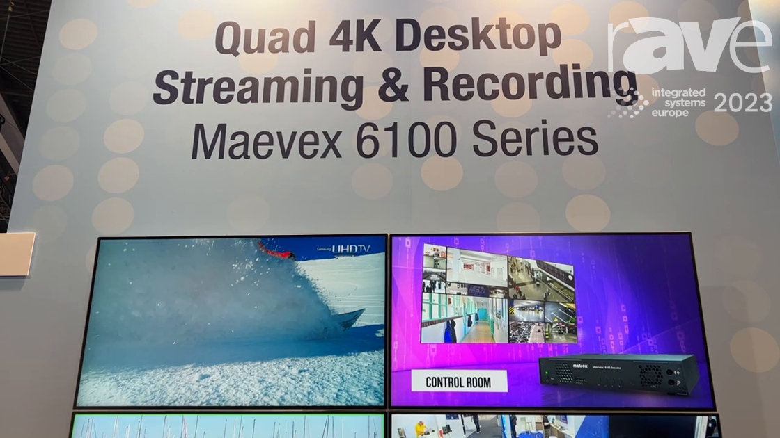 ISE 2023: Matrox Video Showcases Maevex 6100 Series Encoders and ...
